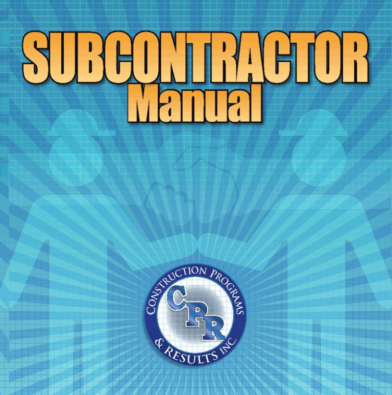 Subcontractor Manual | Markup and Profit
